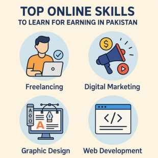 Top Online Skills to Learn for Earning in Pakistan 2025 - Innovista Learn Easy